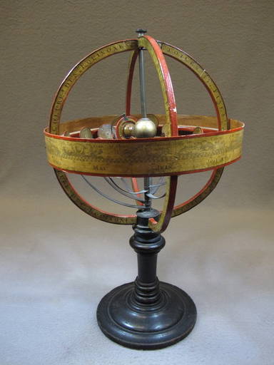 Solar System Planets Wood Scale Model