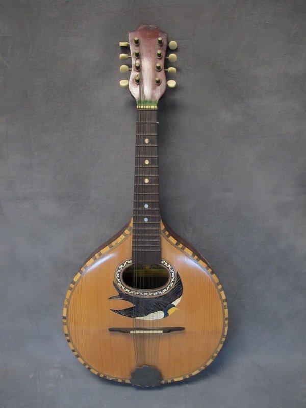 Italian Fratelli Indelicato inlaid mandolin