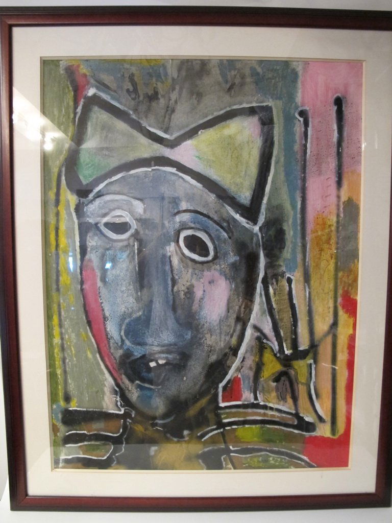 Nicolas Guillen Cuban Artist Painting