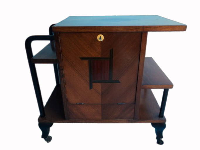 French Art Deco Style Buffet Table