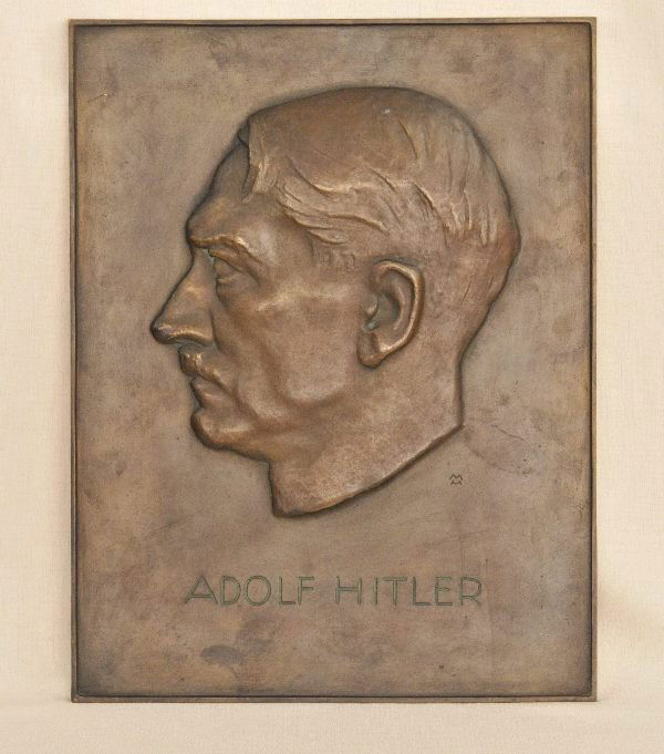 473: Germany (1933-1945) - Adolf Hitler plaque. - Oct 20, 2012 | Bene ...