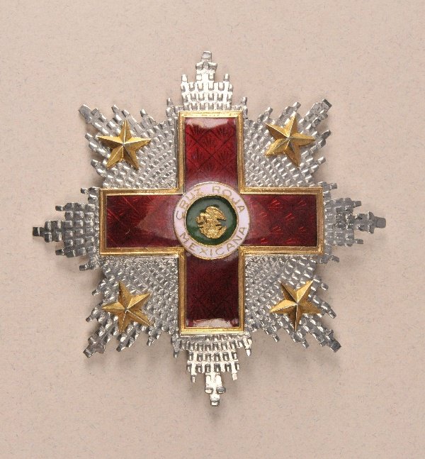 Mexico Merit Order Of The Red Cross, Grandcross Star.