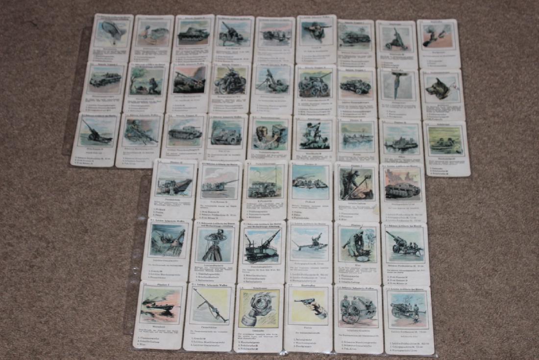 GERMAN WORLD WAR II CARD WARGAME TOTAL 45 CARDS
