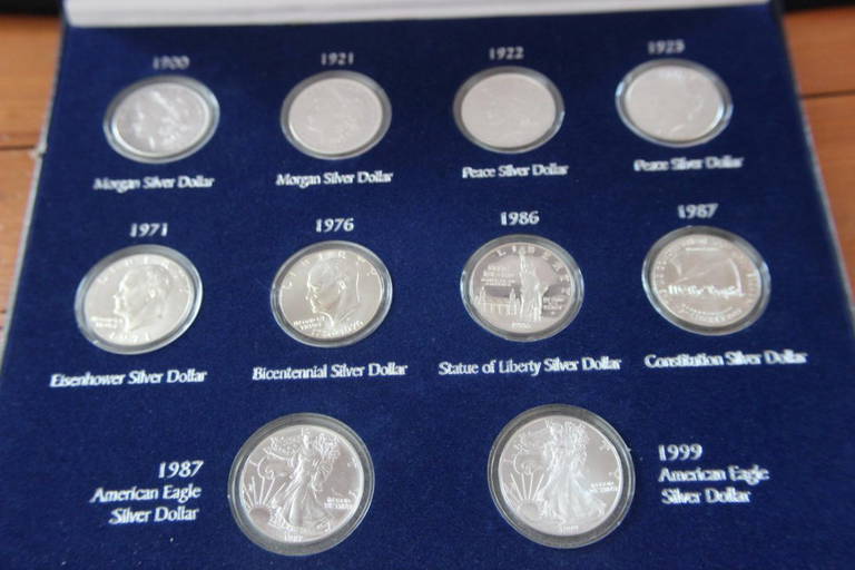 AMERICAN SILVER DOLLARS OF THE 20TH CENTURY 10 COINS - - Apr 14, 2013 ...