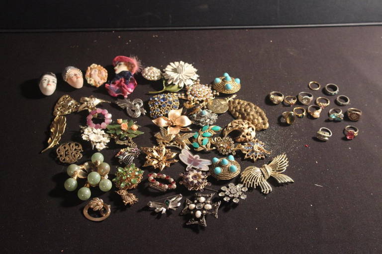 Many Ring And Pins All Good Condition
