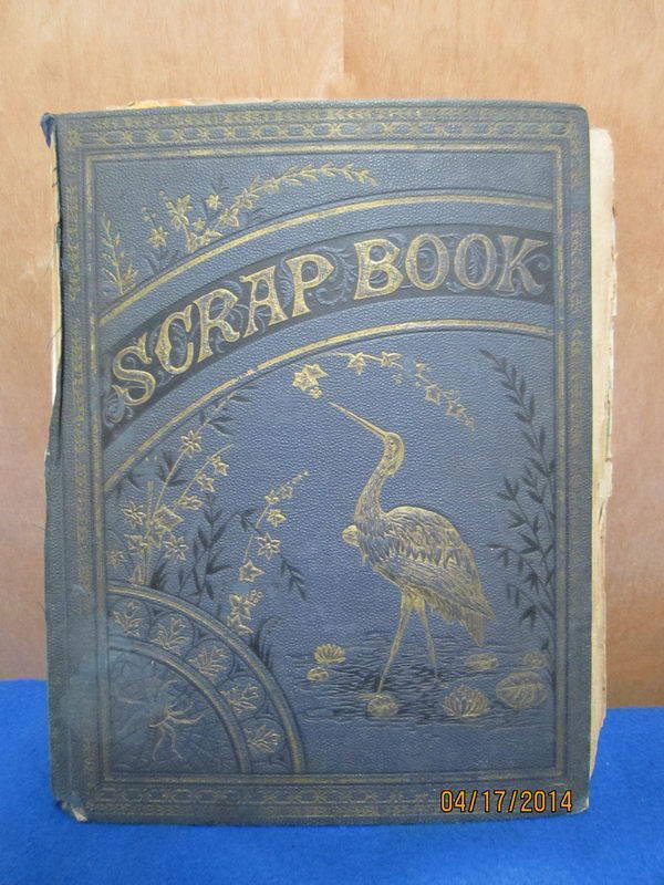 Great Victorian Scrapbook With 18 Double Sided Pages