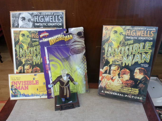 Invisable Man Lot To Include Sideshow Limited Edition