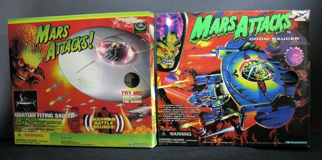 MARS ATTACKS SPACESHIP LOTFLYING SAUCER (movie) & DOOM - Sep 19, 2015 ...