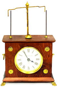 Horolovar Flying Pendulum Swing Ball Clock