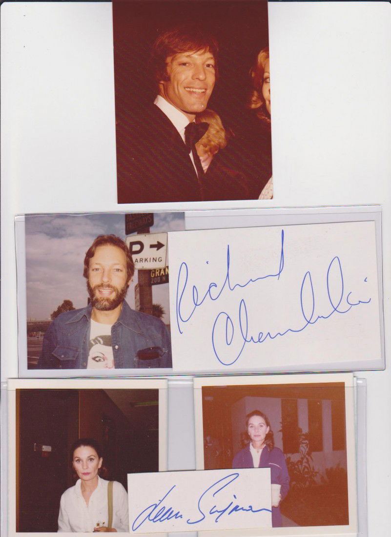 337: Richard Chamberlain 1934 Autograph Signature & 2 P - Oct 01, 2011 ...