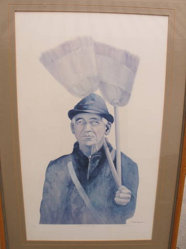 Jake The Broom Man By Charles Colombo, 87/100, Sig