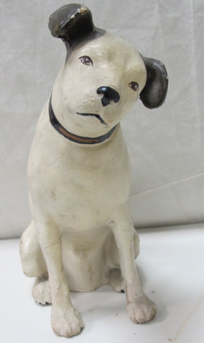 Figure of "Nipper", RCA Victor Dog, Early 20th Century,