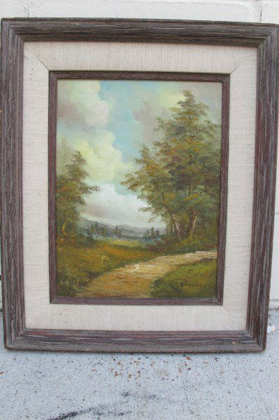 Landscape by Clara Davis Inness (1874-.1932), Oil on