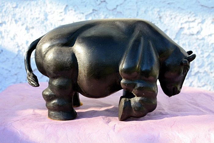 Botero Limited Edition Bronzesculpture Bull