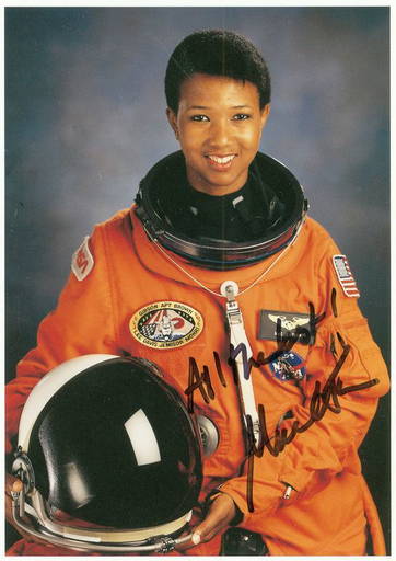 MAE JEMISON SIGNED NASA PIONEER PHOTO - Dec 02, 2006 | Signature House ...
