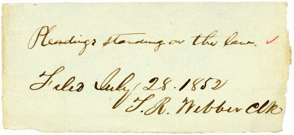 Five Words In Abraham Lincoln's Hand