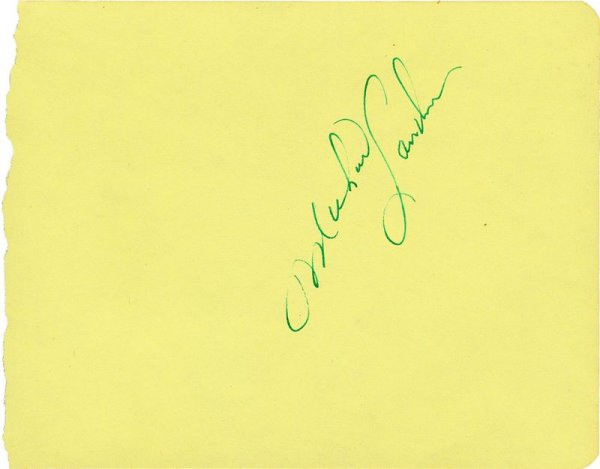 VINTAGE MICHAEL LANDON SIGNED ALBUM PAGE - Apr 29, 2007 | Signature ...