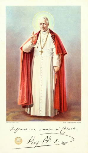 POPE PIUS X IMAGE - Apr 05, 2008 | Signature House in CA