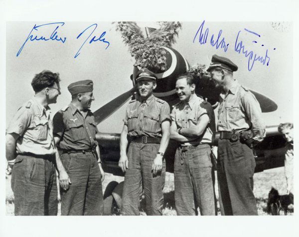 0270: GUNTHER RALL & WALTER KRUPINSKI SIGNED PHOTO