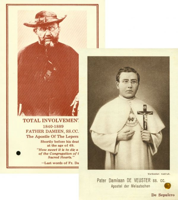 0021: FATHER DAMIEN OF MOLOKAI RELICS
