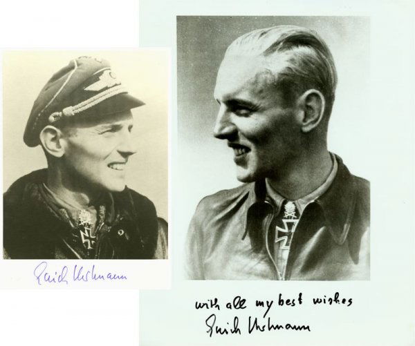 0206: ERICH HARTMANN 4 SIGNED PHOTOGRAPHS - May 09, 2009 | Signature ...