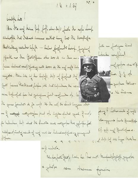 0324: ERWIN ROMMEL HANDWRITTEN SIGNED LETTER - Sep 10, 2005 | Signature ...