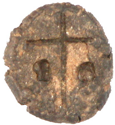 Pilgrim's Clay Token Of The True Cross