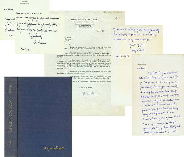 Henry Knox Sherrill Signed Handwritten Letters