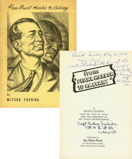 Captain Mitsuo Fuchida Signed Book