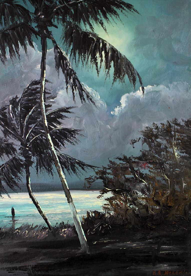 ROY MCLENDON HIGHWAYMEN PAINTING