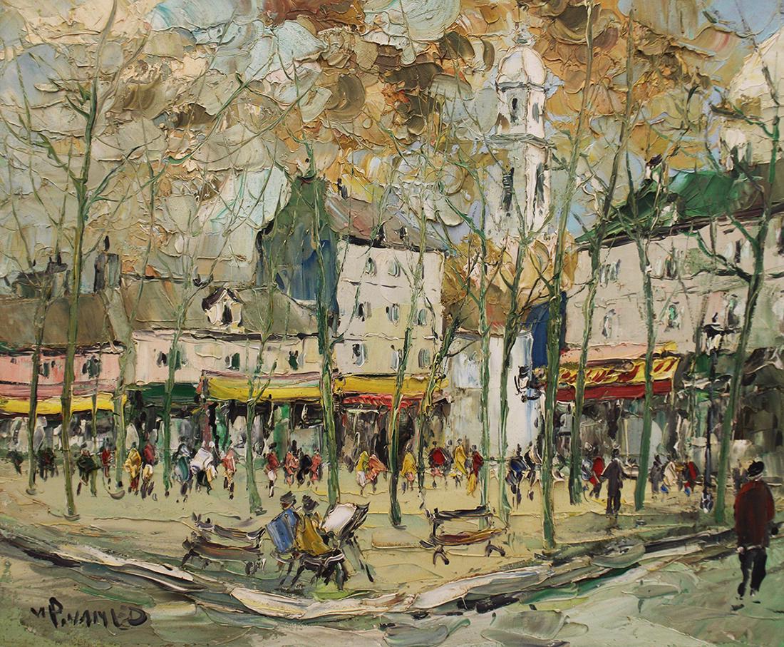WALTER PRESCHER VAN ED PARIS SCENE PAINTING - Nov 04, 2017 | Vero Beach ...