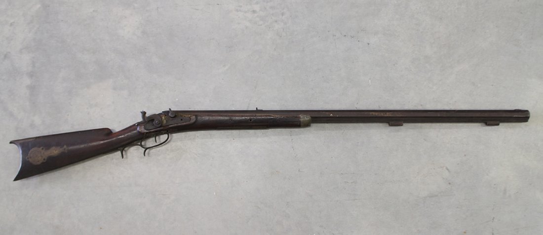 ANTIQUE BLACK POWDER RIFLE