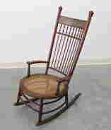 178: ANTIQUE CANE ROCKING CHAIR - Jan 28, 2012 | Aristocrat Auction ...