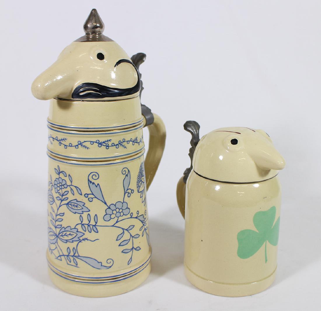 SCHULTZ & DOOLEY BEER STEINS