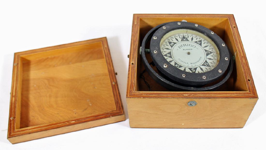 DIRIGO COMPASS IN BOX