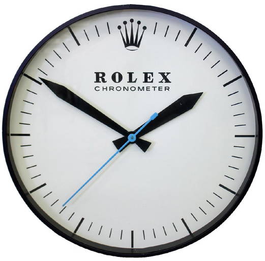 Vintage Rolex Chronometer Wall Clock