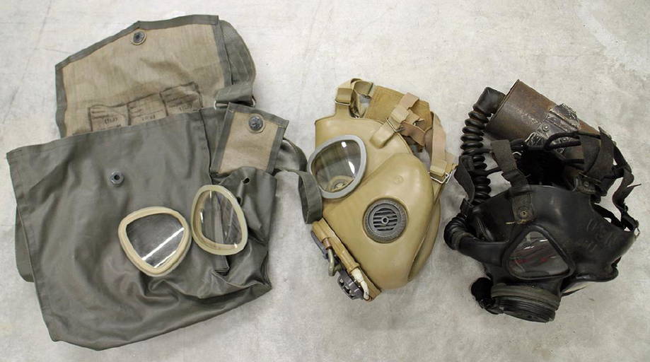 (2) Wwii Us Military Gas Masks