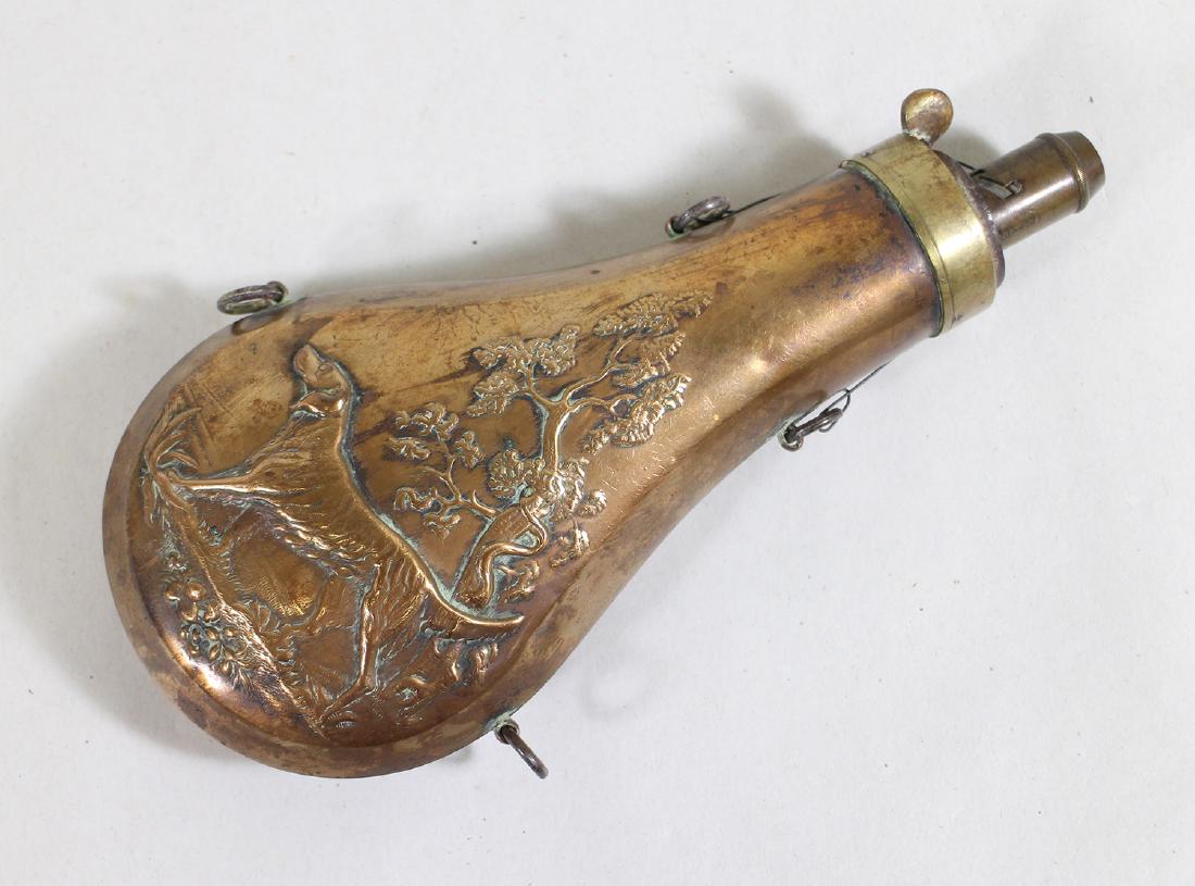 James Dixon & Sons Black Powder Flask