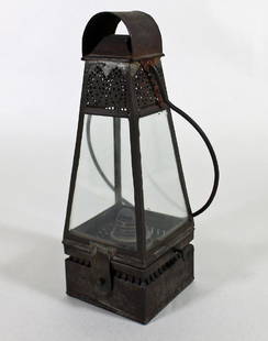 Holmes Booth & Hayden Antique Oil Lantern