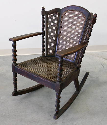 Jacobean Style Rocking Chair