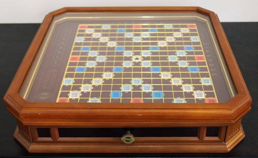 Franklin Mint Scrabble Collector's Edition Game