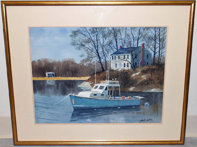 Gayle Asher Watercolor Painting