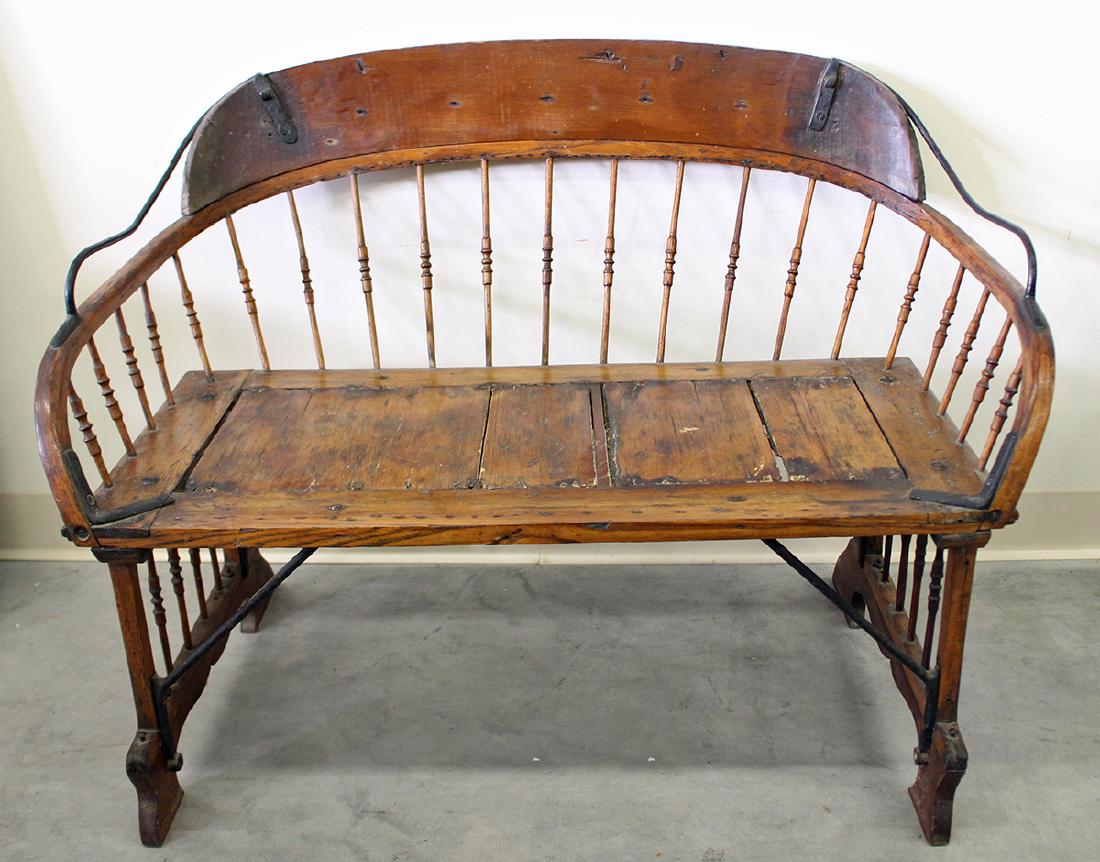 ANTIQUE CARRIAGE BENCH