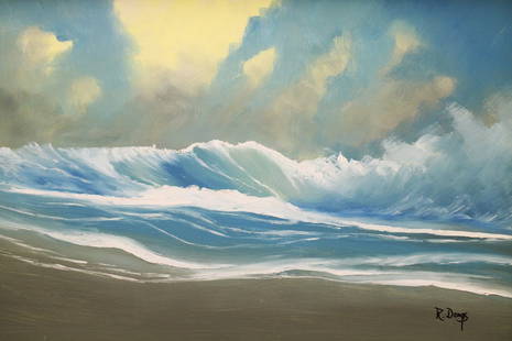 Rodney Demps Highwaymen Seascape Painting