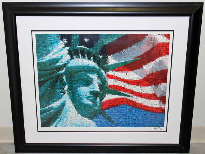 Neil Farkas Statue Of Liberty Seriolithograph