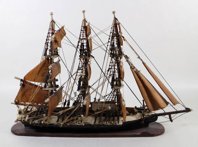 Vintage Clipper Model Ship