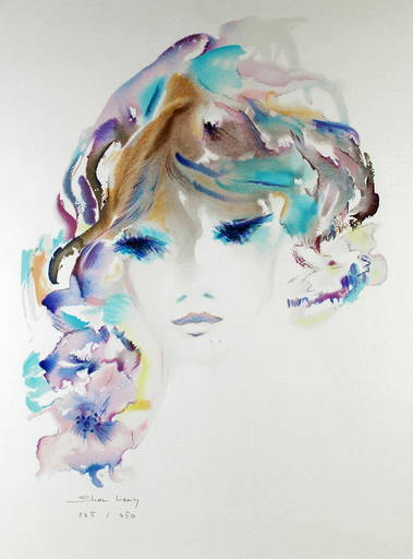 Shan Merry "katherine" Lithograph