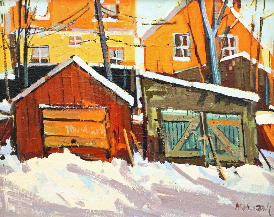 David Armstrong Painting