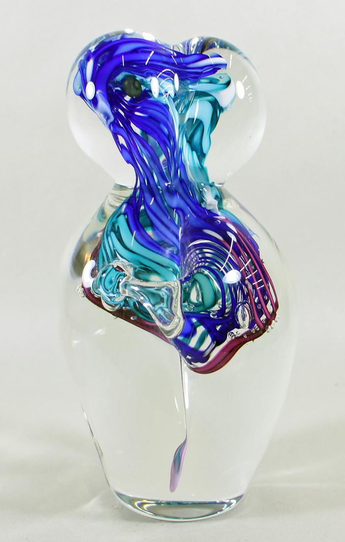 SIRO ART GLASS VASE - May 16, 2020 | Vero Beach Auction in FL