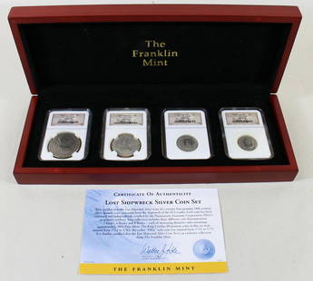 Franklin Mint Project Apollo Silver Coin Set
